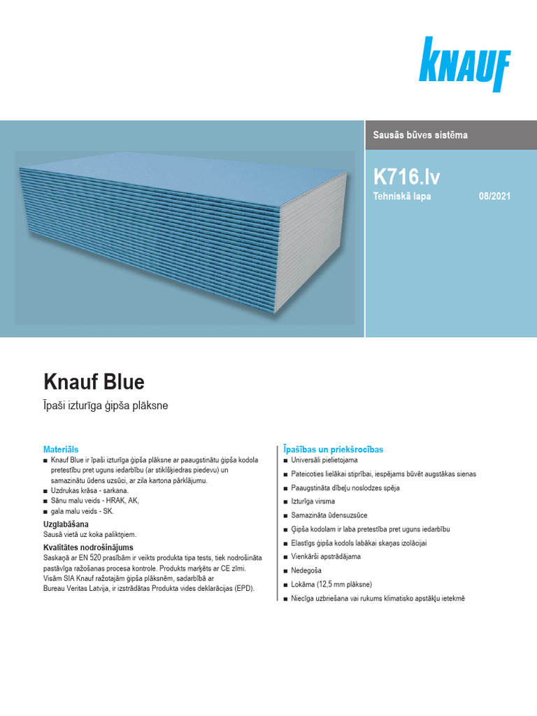 Knauf Blue 2021 | PDF