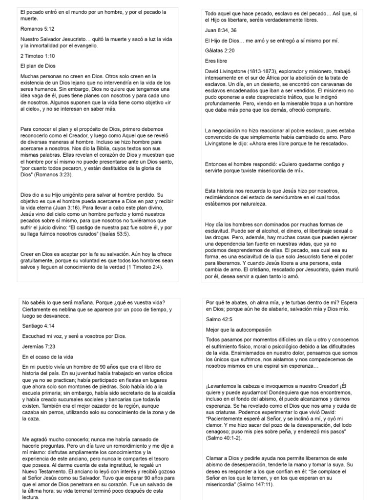 Devocionales Parte 2 | PDF | Jesús | Pecado