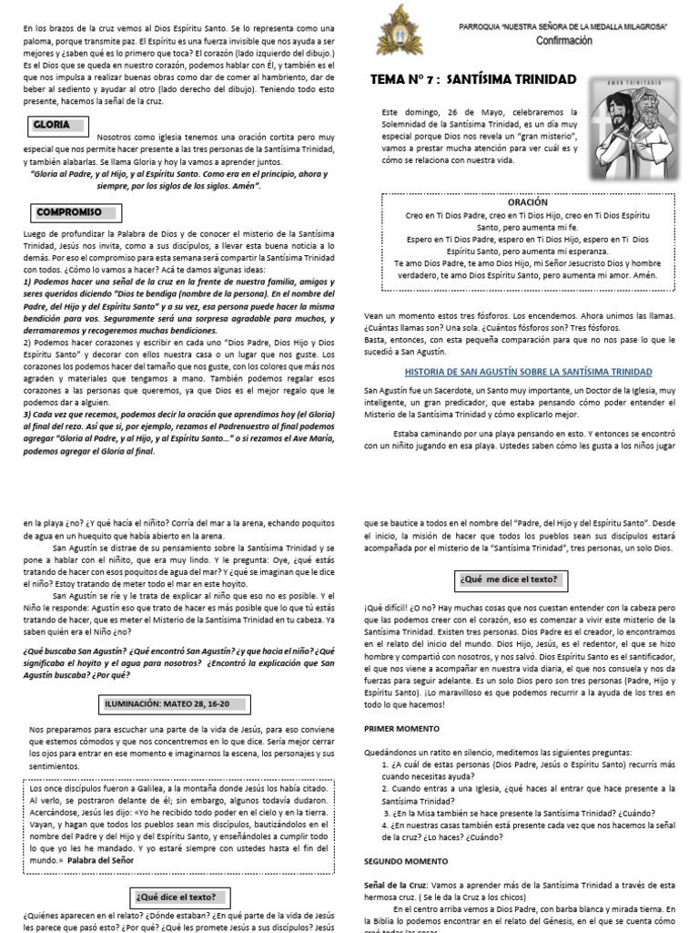 Comprendiendo la Santísima Trinidad | PDF | Dios el padre | Trinidad