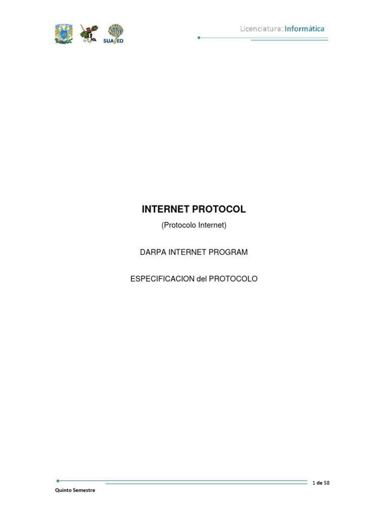 1467 U3 Act6 | PDF | Protocolos de internet | Internet
