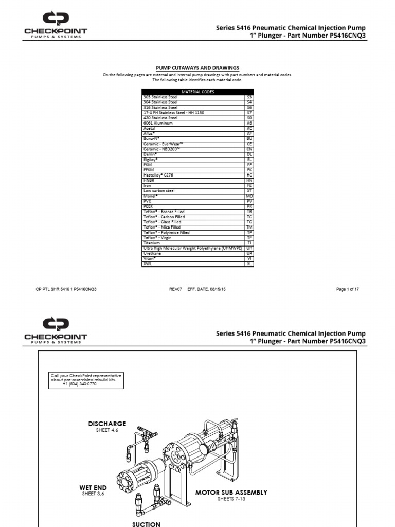CP PTL SHR 5416 1 P5416CNQ3 Rev07 | PDF | Materials | Building Materials