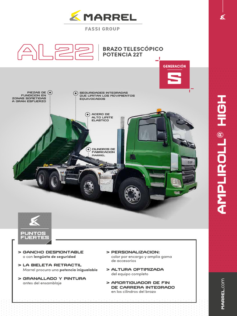 Marrel Ficha Producto Ampliroll AL22 | PDF