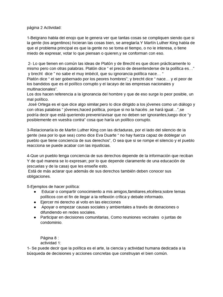 Introducci-N A La Pol-Tica y Ciudadan-A | PDF | Sociedad