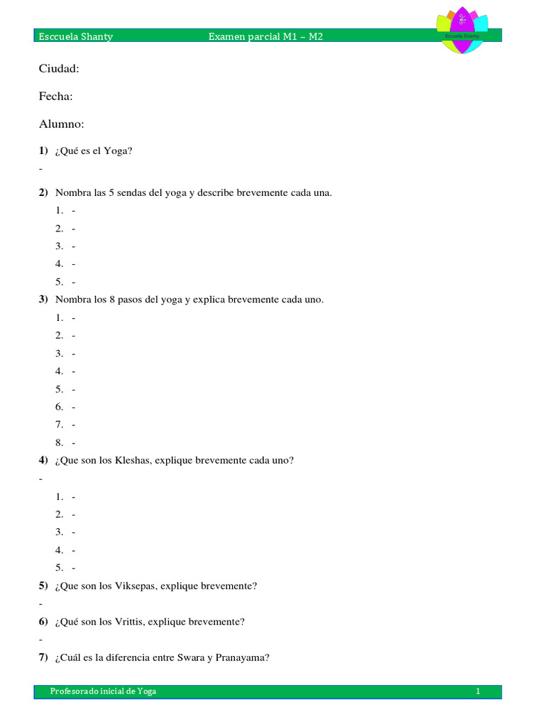 Examen Parcial M1-M2 (Digital) | PDF | Esqueleto