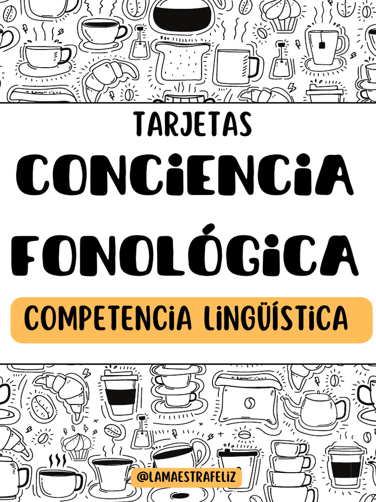 Tarjetas Conciencia Fonológica Tarjetas | PDF | Género gramatical | Palabra