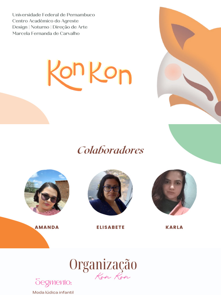 Relatório Final Kon Kon - Amanda - Elisabete e Karla | PDF | Marca | E-commerce