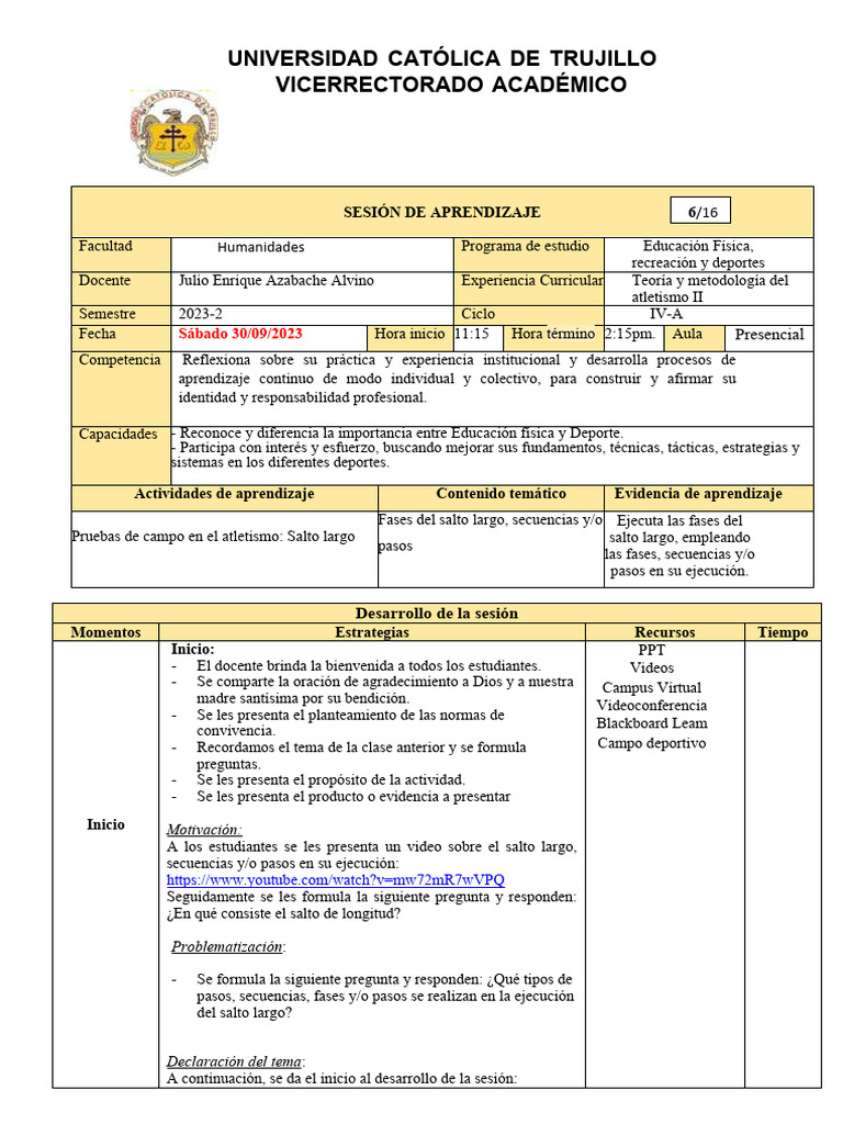 Sesion 6 | PDF | Aprendizaje | Modificación de comportamiento