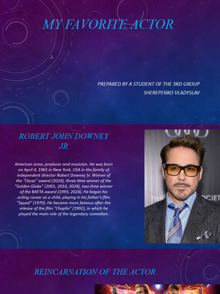 My Favorite Actor | PDF