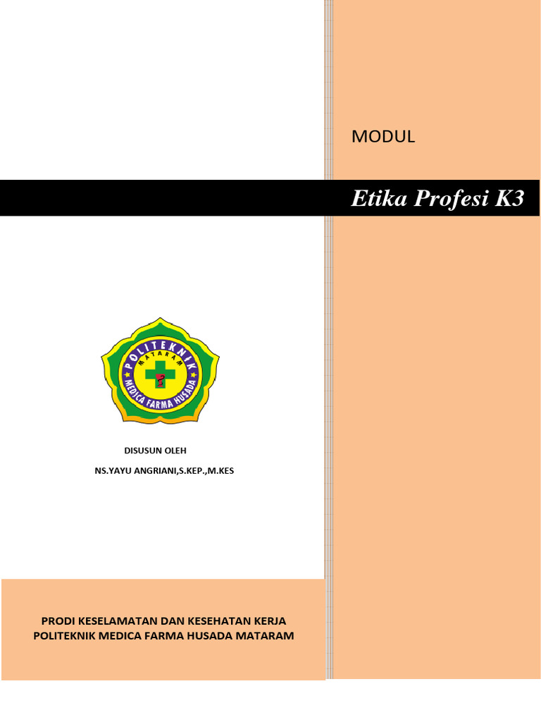 Modul Etika Profesi K3 | PDF | Sains & Matematika