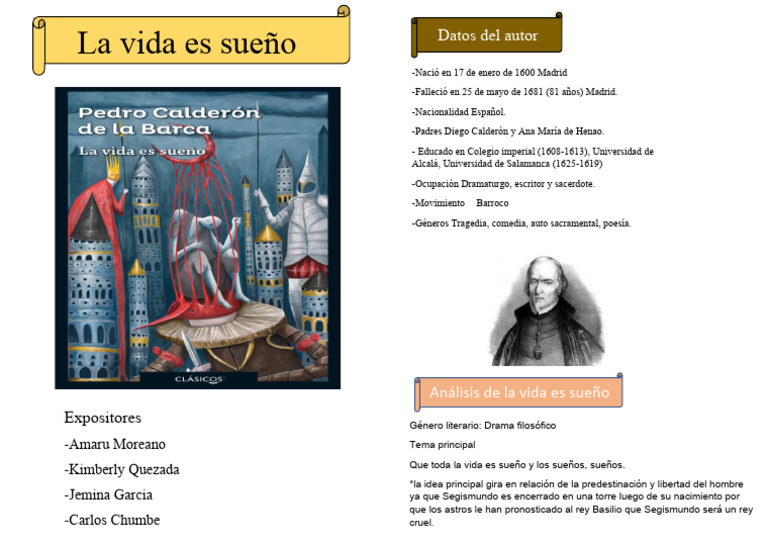 Análisis de "La vida es sueño" | PDF | Clásicos