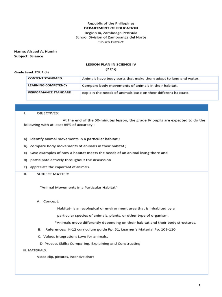 New LESSON PLAN FOR DEMO | PDF | Lesson Plan | Learning