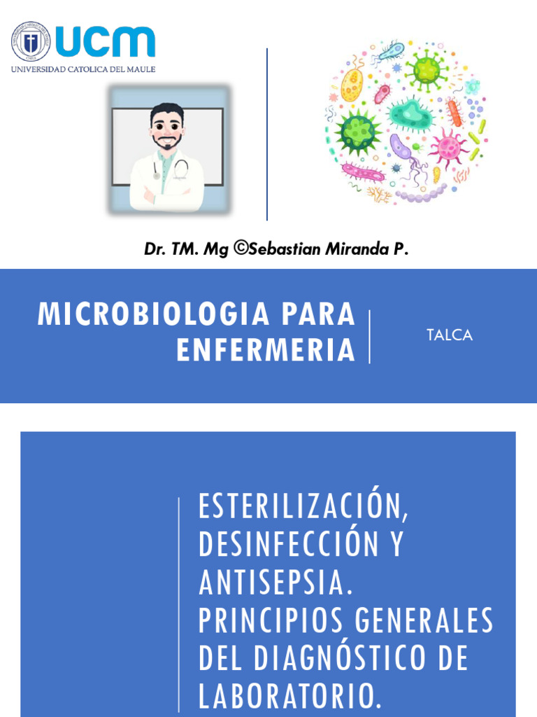 2 - Esterilización, Desinfección y Antisepsia | PDF | Esterilización (Microbiología) | Las bacterias