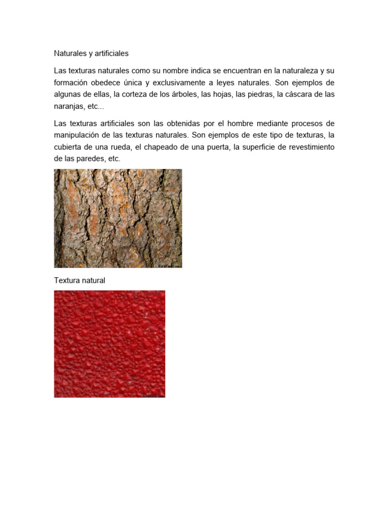 Tipos de Textura | PDF | Diseño gráfico | Dibujo