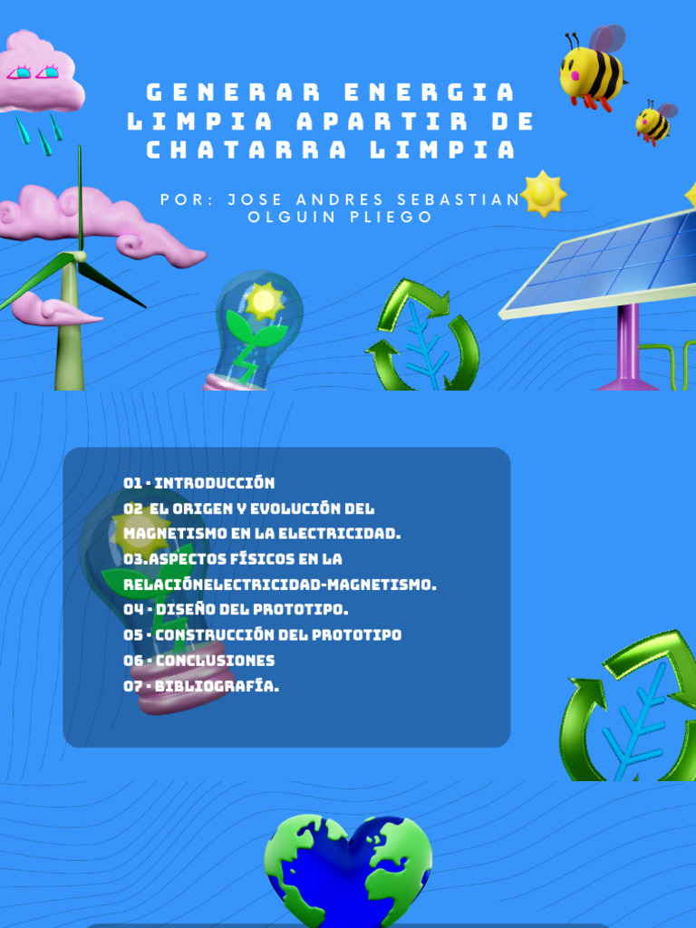 Generar Energia Limpia Apartir de Chatarra Limpia | PDF | Imán | Magnetismo