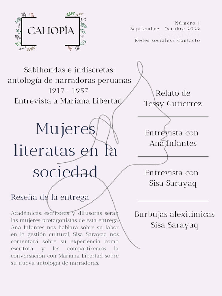 CALIOPÍA | PDF | Perú | Poesía