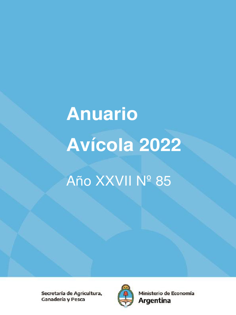 Anuario Avícola 2024 – Impacto de la producción avícola en la economía ...