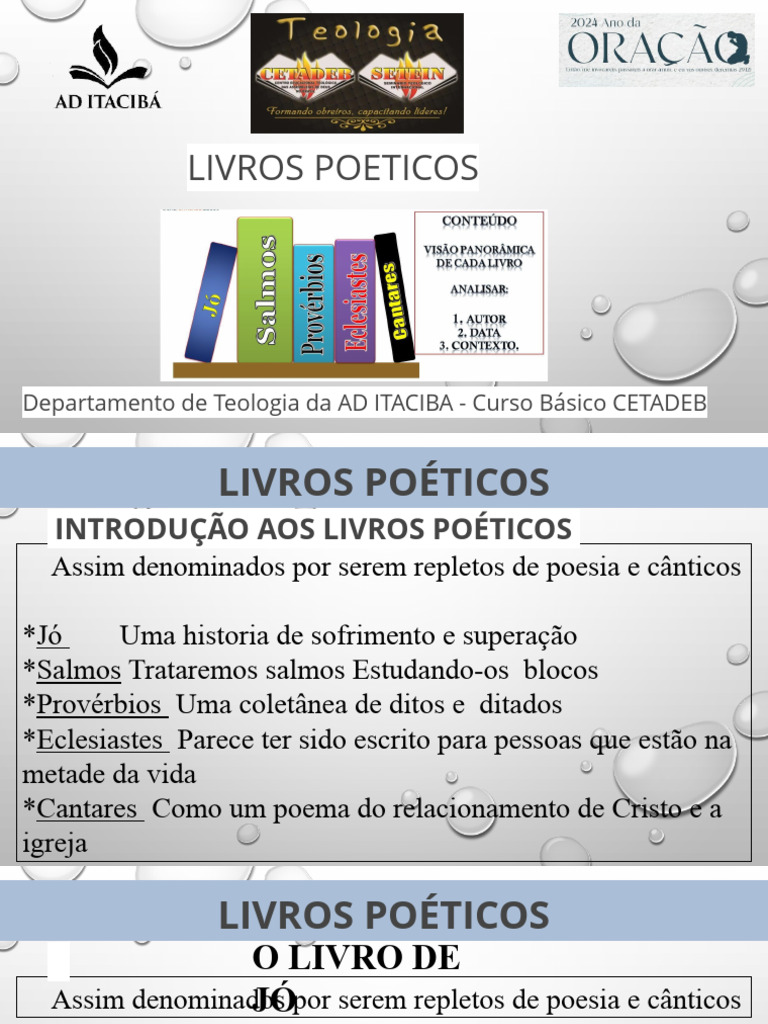 Teologia Sistematica 4 Cetadeb - Aula 1 | PDF