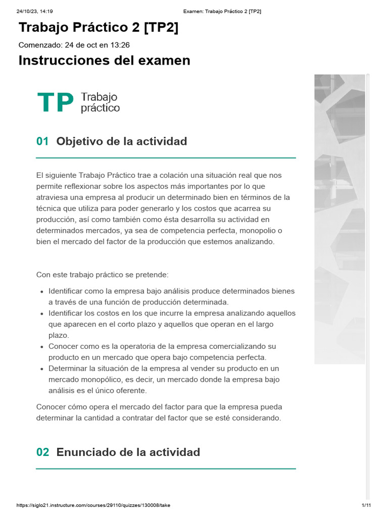 TP 2 - 1° Intento - 72.5 | PDF | Monopolio | Oferta (economía)