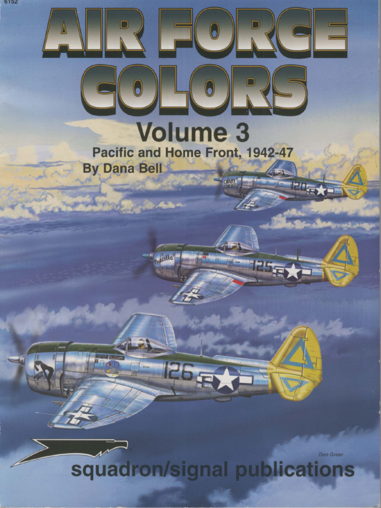 6152 - Air Force Colors (3) - Pacific and Home Front 1942-47 | PDF
