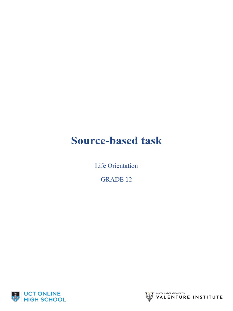 Grade 12 Life Orientation Stress Management | PDF | Stress (Biology ...