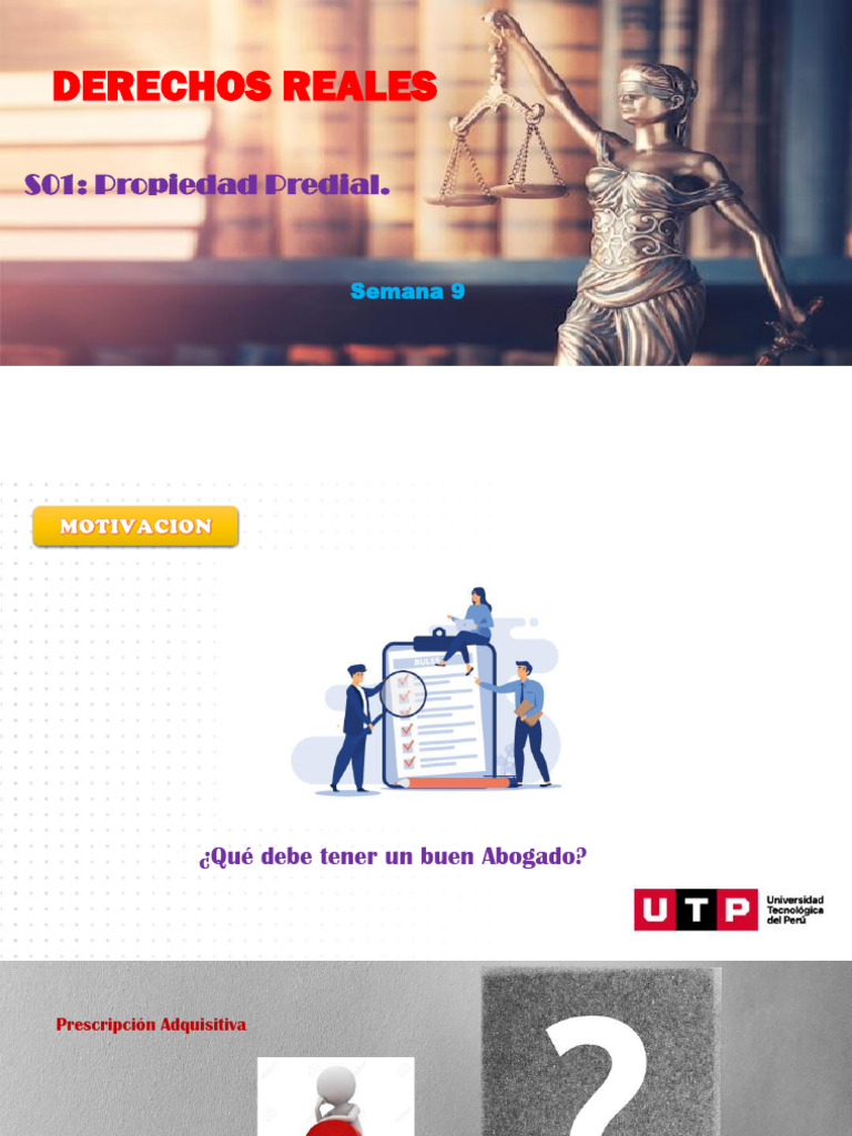 Derechos Reales: S01: Propiedad Predial | PDF | Dominio eminente | Propiedad