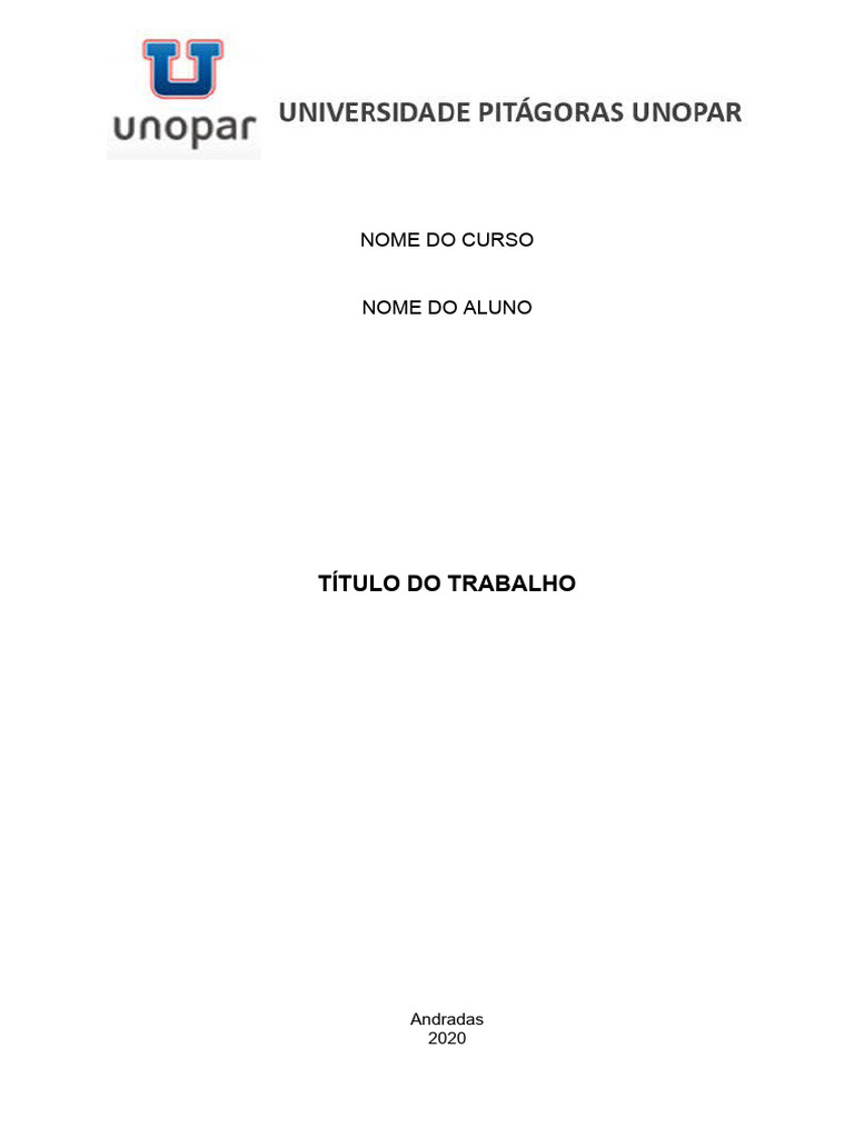 Modelo de Portfólio Acadêmico | PDF
