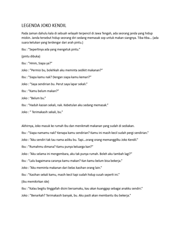 Naskah Drama Indo | PDF