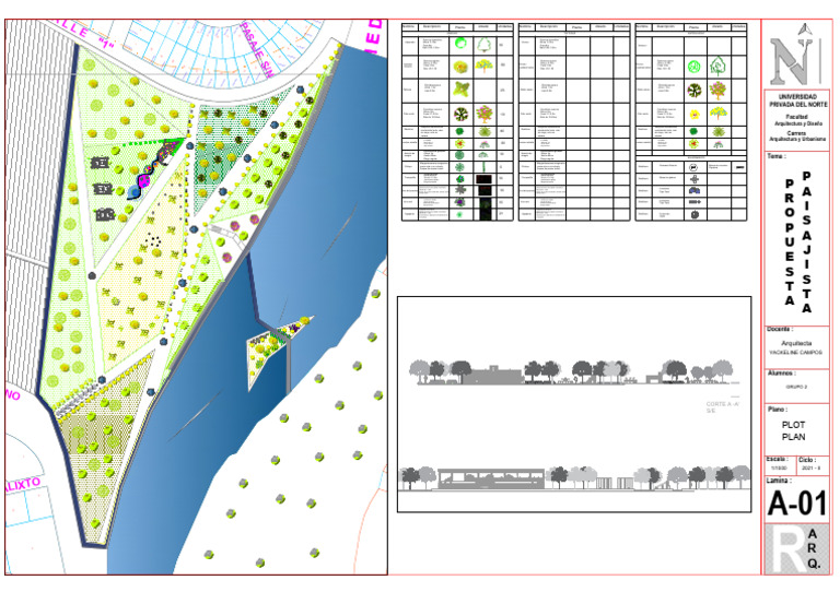 Plot Plan | PDF | Arboles | Productos extranjeros
