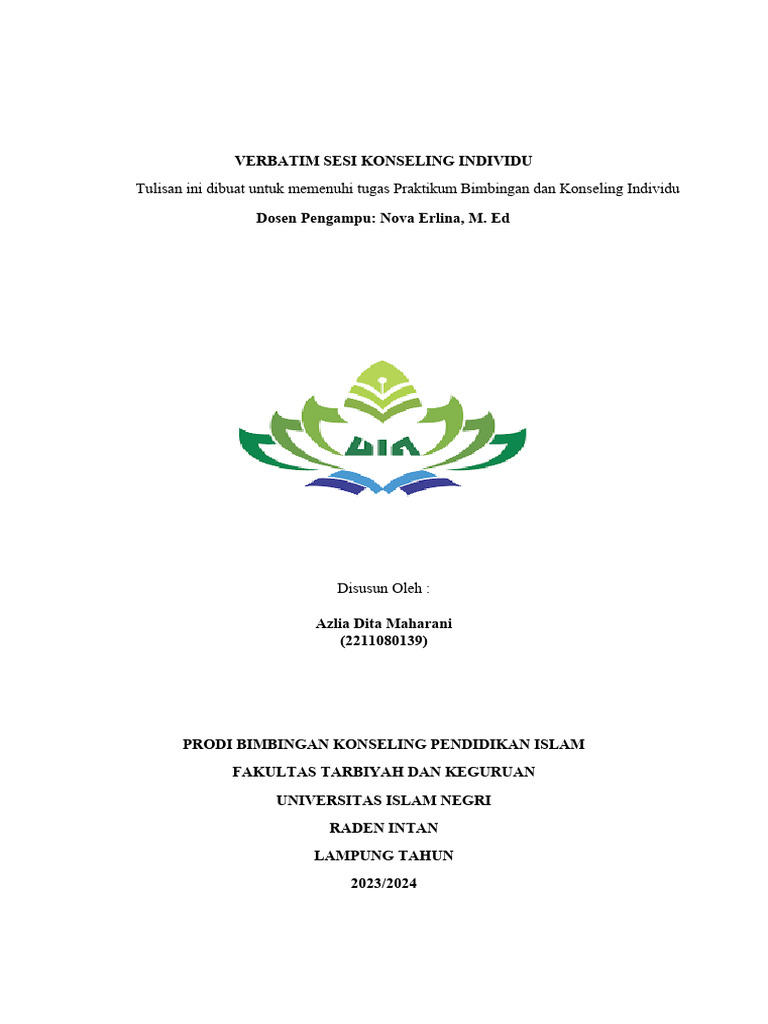 Konseling Anas | PDF