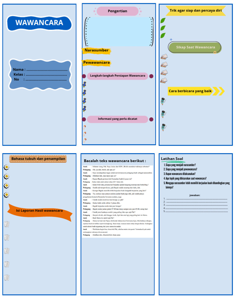 Buklet Wawancara Fitri | PDF