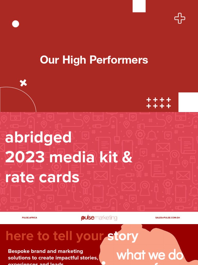 2023 Media Kit & Rate Cards | PDF | Social Media | Popular Culture ...