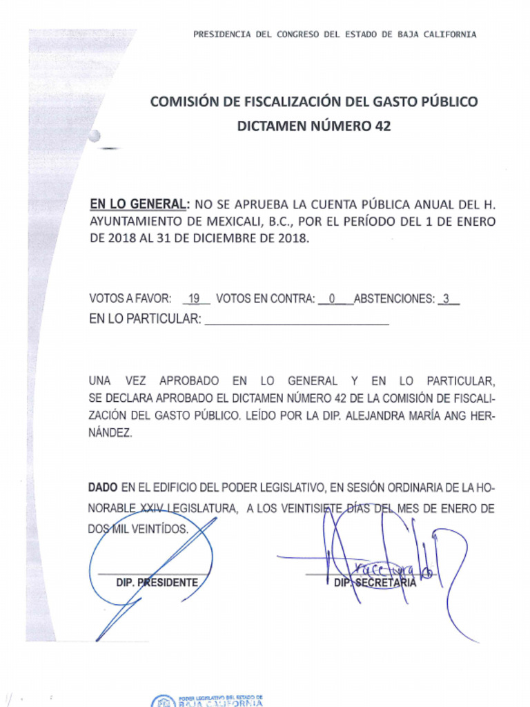 Auditan A Gustavo Sánchez Por Irregularidades en Los Presupuestos en ...