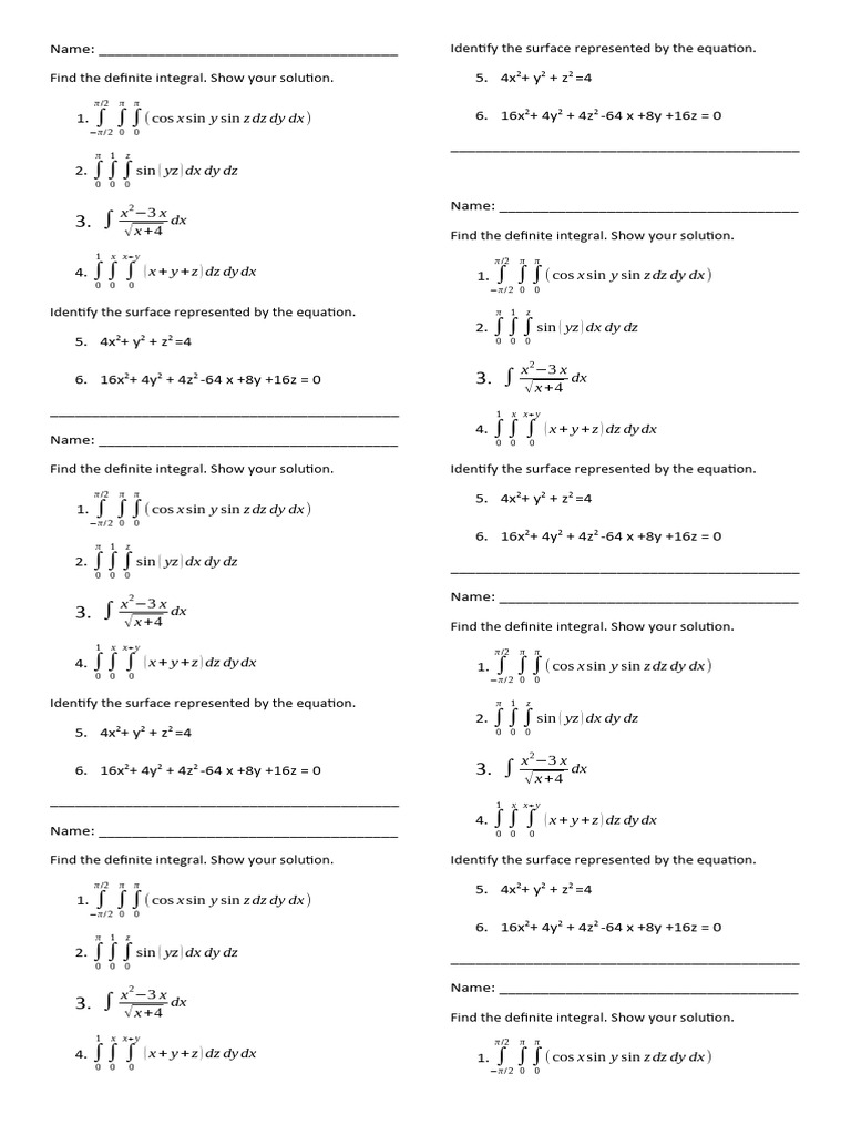 Problem Set | PDF | Subtraction | Algebra