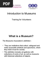Mini Museum Project Proposal | PDF | Museum | Volunteering
