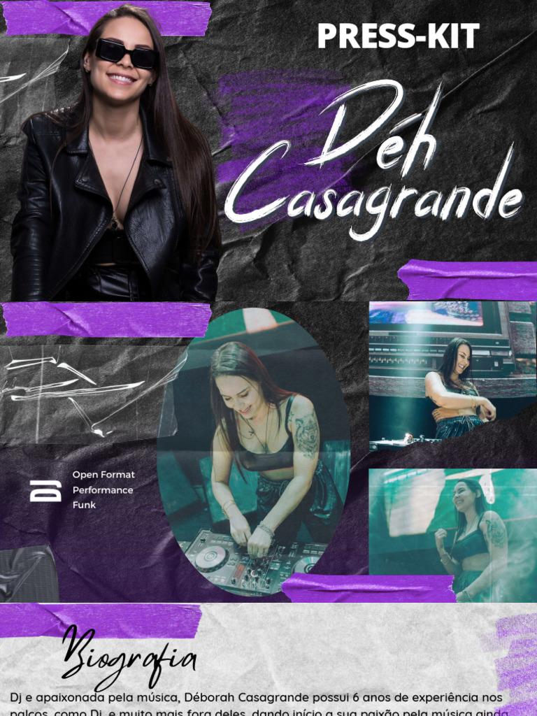Presskit DJ Déh Casagrande | PDF