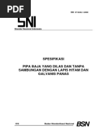 SNI 8640-2018 Spesifikasi Bata Ringan Untuk Pasangan Dinding | PDF