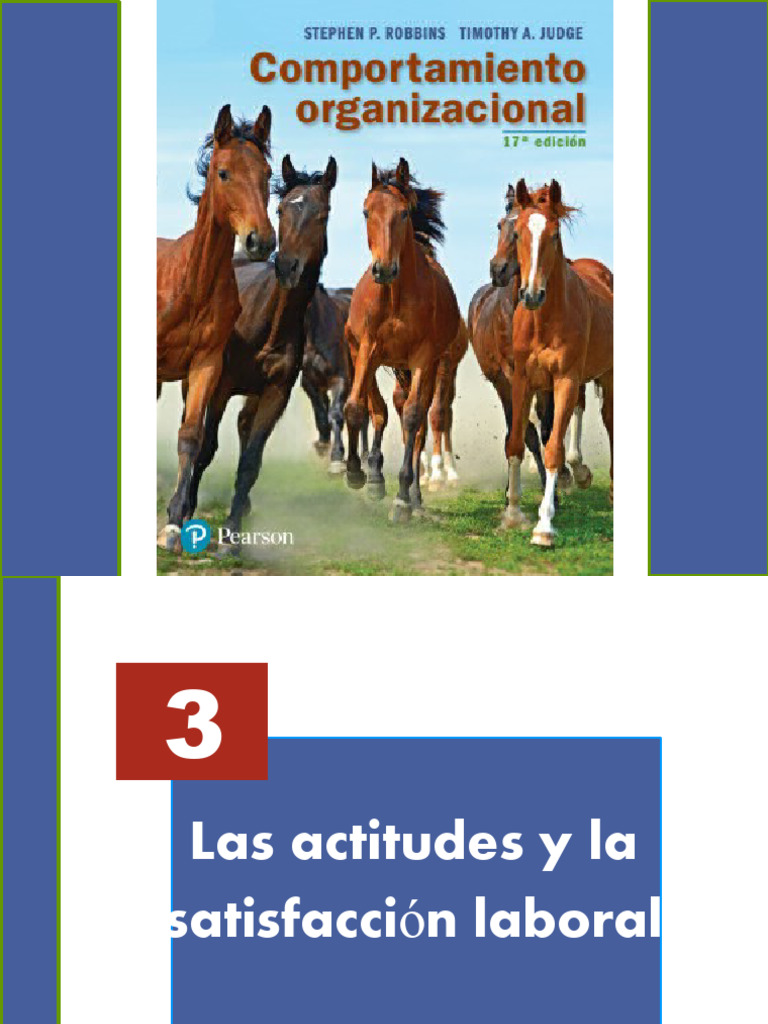 Actitudes y Satisfacción Laboral | PDF | Comportamiento | Actitud ...