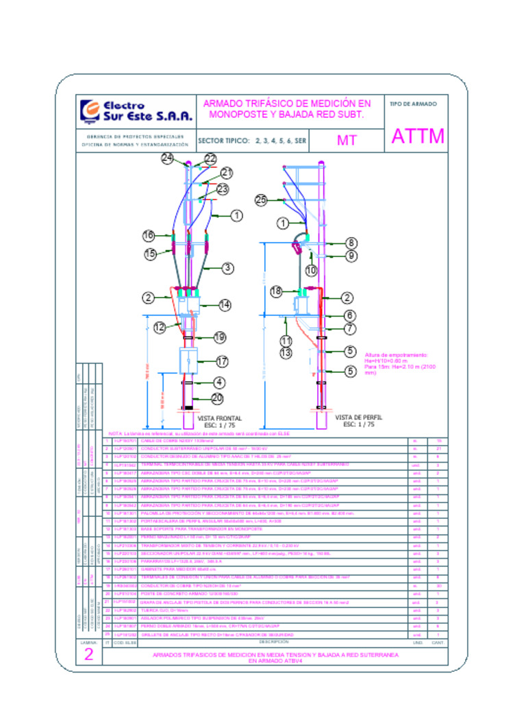PLANO TRAFOMIX-Model | PDF | Electricidad | Bienes manufacturados