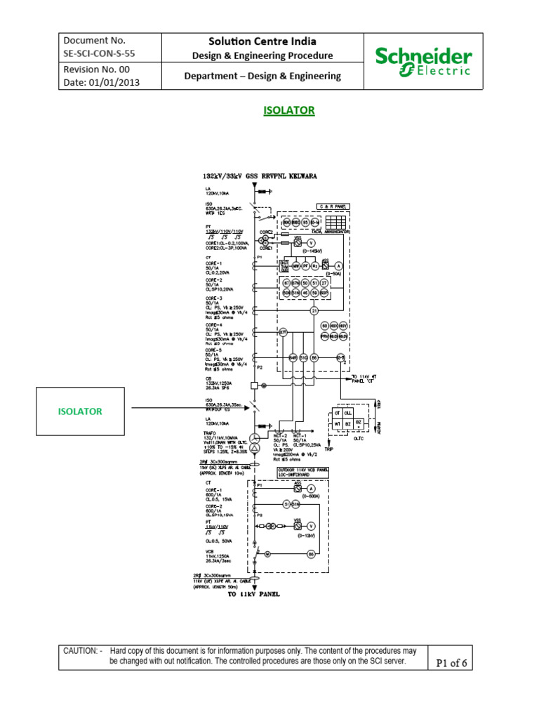 Iso Testing Procedure | PDF | Insulator (Electricity) | Electrical ...
