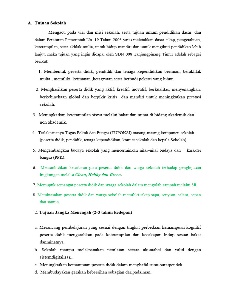 Tujuan Dan Sasaran | PDF | Ilmu Sosial | Kesehatan Holistik