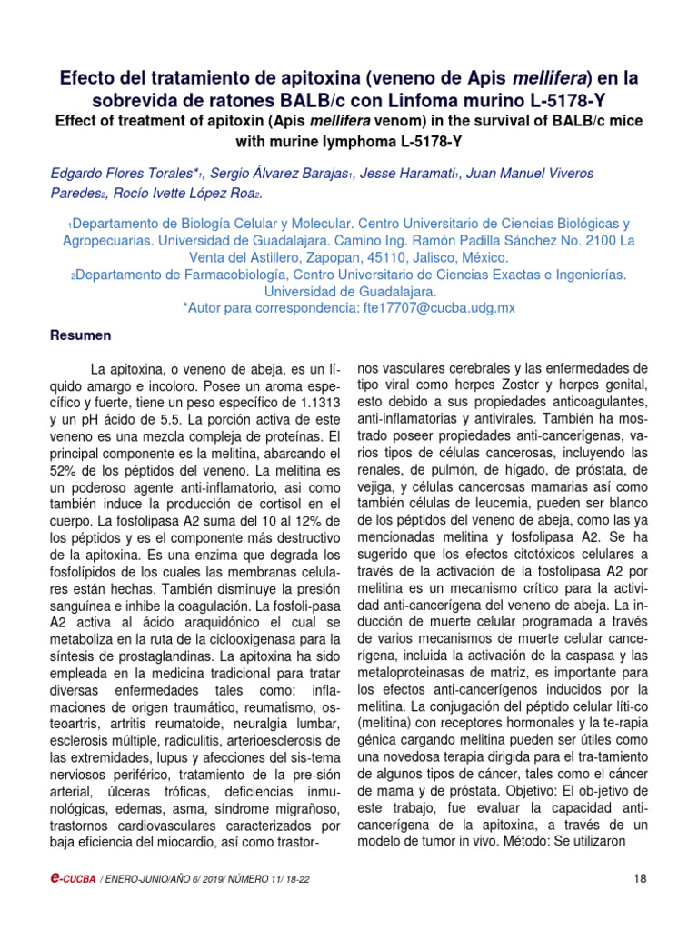 Martha - Isabel,+125 Texto+del+artículo 331 1 10 20190724 | PDF | Cáncer | Biología