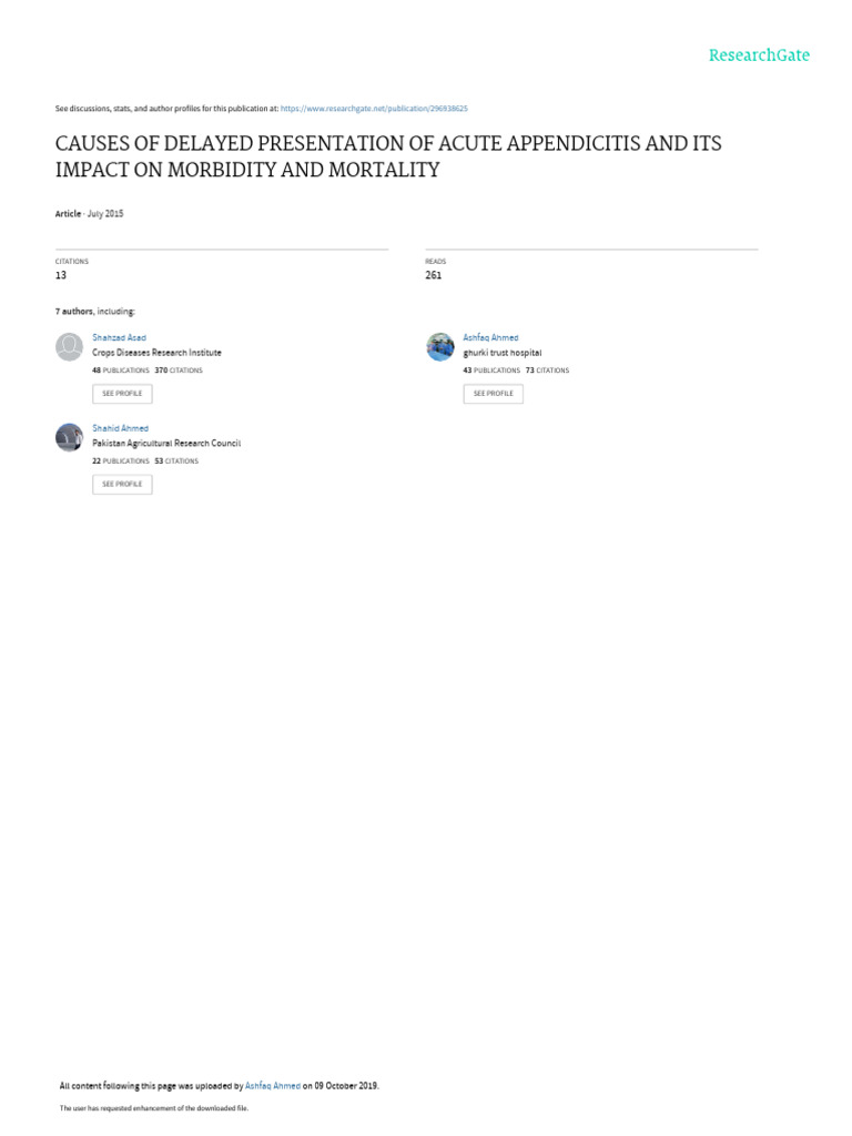 Appendix | Download Free PDF | Medical Diagnosis | Health Sciences