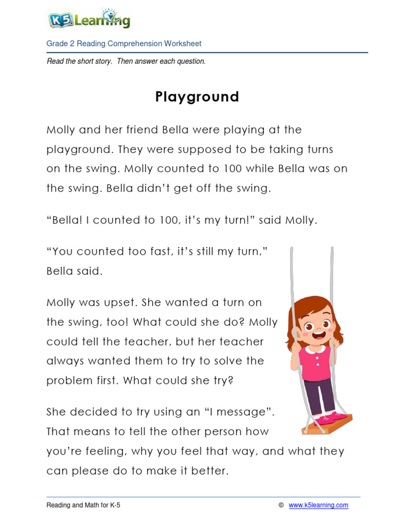 Grade 2 Reading Stories | PDF