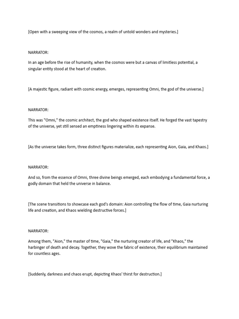 Rune of Power - Introduction Script (Redo) | PDF | Universe | Religious ... Rune of Power - Introduction Script (Redo) | PDF | Universe | Religious ...