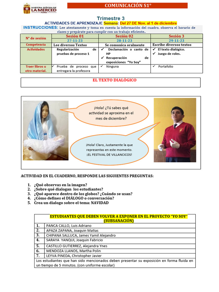 27-Guía-S1-Texto Dialogico-S1a | PDF