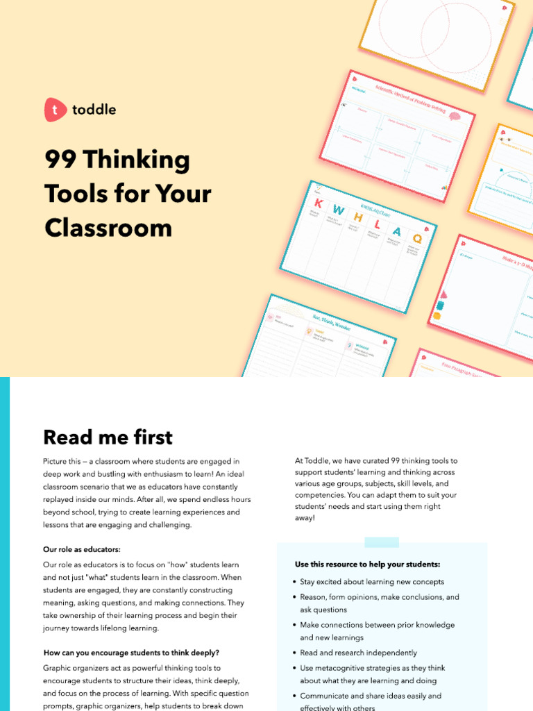 Read Me First - 99 Tools For Your Classroom | Download Free PDF ...