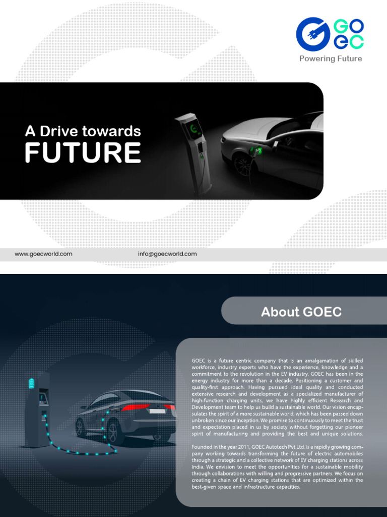 GOEC Company Profile | Download Free PDF | Battery Charger
