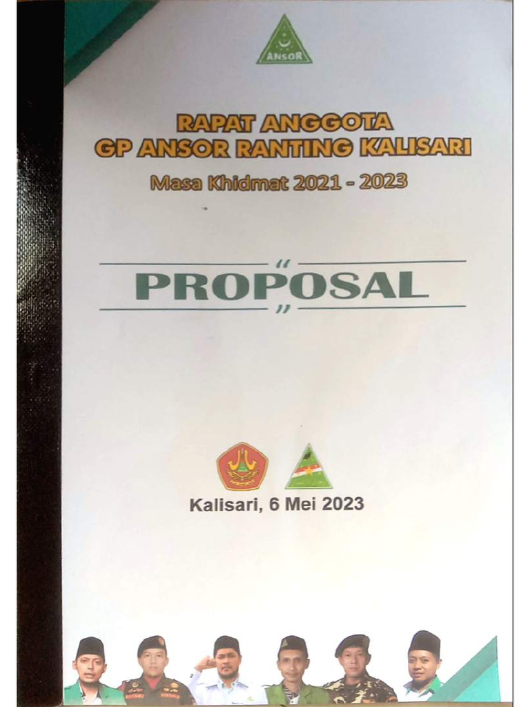 Proposal Rapat Anggota Ansor | PDF