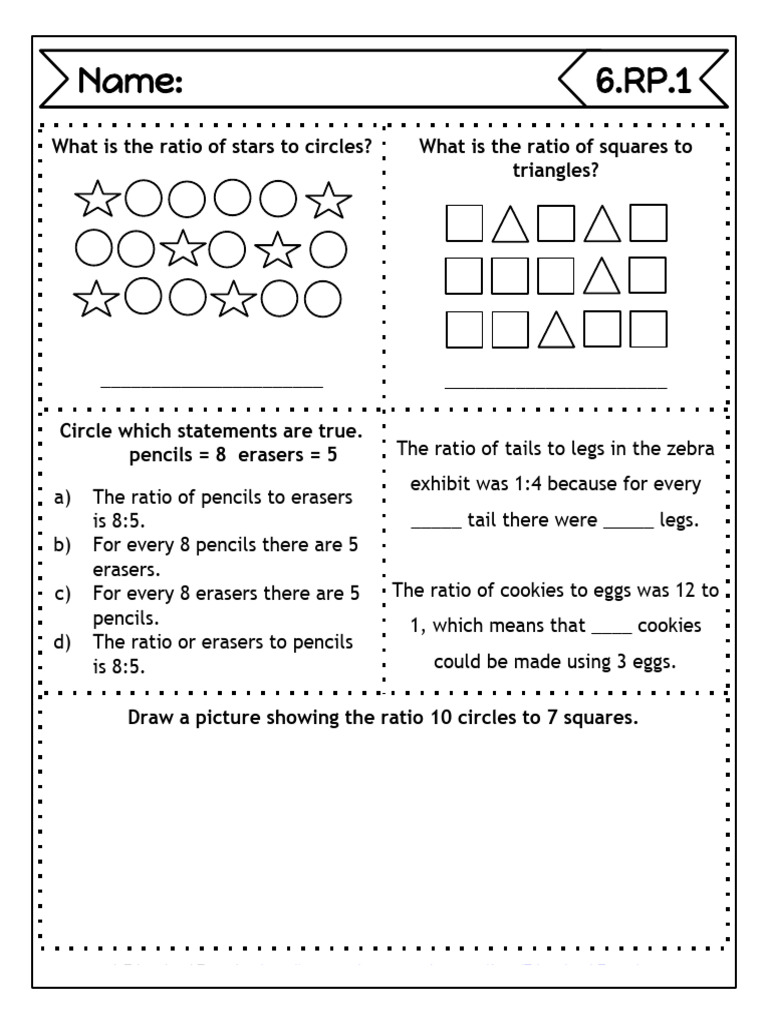 Ratio and Rate Problem Solving Guide | PDF | Home & Garden