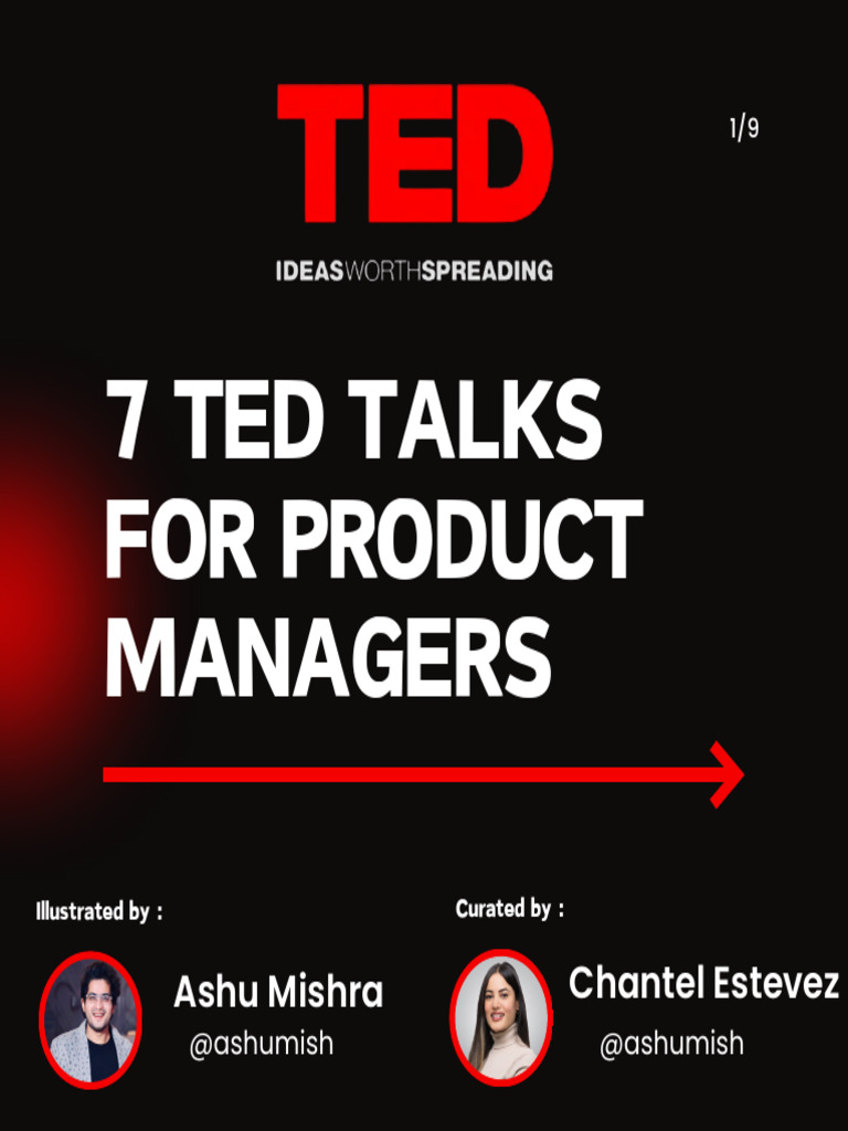 7 TED Talks for Product Managers | PDF